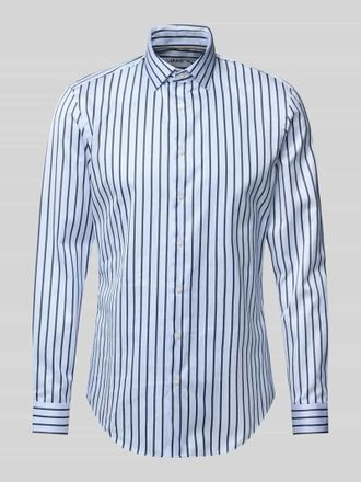 Jake*s Slim Fit Businesshemd aus reiner Baumwolle