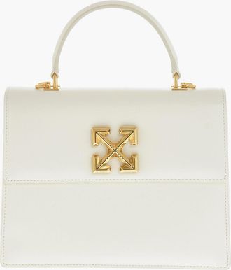 Off-white Handtasche JITNEY aus Leder mit goldfarbenem Verschluss Off-White
