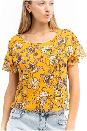 Patrizia Pepe Femme, Blouses et Chemises, Multicolore, Taille: 40 FR Chemisier &agrave; motifs en polyester