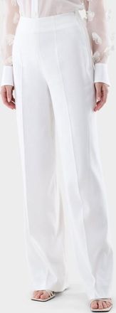 van Laack Weite Hose mit Leinen und Viskose