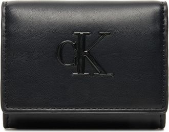 Calvin Klein Geldbörse Calvin Klein Bold Ck Medium Bifold LV04F1047G Schwarz