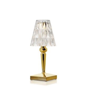 Kartell Battery, Tischleuchte, Gold