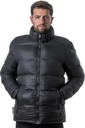 Helvetica Doudoune Benny (FR/ES, Alpha/lettres, M, Taille normale, Taille normale, Black)