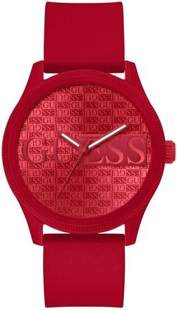 Guess Uhren - Quarz-Analoguhr Reputation - Gr. unisize - in Rot - f&uuml;r Damen