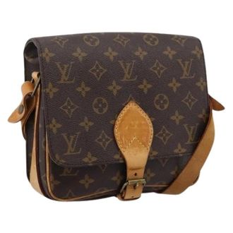 Louis Vuitton Sac bandouli&egrave;re vintage Louis Vuitton en toile monogramme Pre-owned - Femme - Pre-owned - Brun - Taille: ONE Size