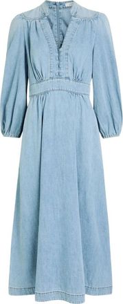Zimmermann Femme, Robes, Bleu, Taille: 38 FR Midi Dress