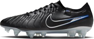 Nike Nike Football Soccer Shoe Legend 10 Elite SG-Pro AC, Black/Chrome-Hyper Royal, DV4329-040, 41 EU (M 8 US)