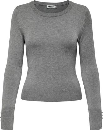 Only Maglione Venice - - Knitwear - Damen - Grau - S