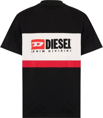 Diesel Homme, Tops, Noir, Taille: S T-Chemises