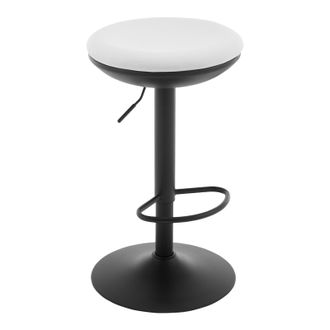 Woltu Barhocker, Hocker h&ouml;henverstellbar drehbar, Barstuhl Tresenhocker Bistrohocker, Drehhocker mit Fu&szlig;st&uuml;tze Metallgestell, f&uuml;r Bar K&uuml;cheninsel, Netzgeweb