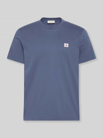 Calvin Klein Jeans Regular Fit T-Shirt aus reiner Baumwolle