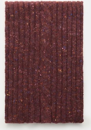 04651/ Herren - Schal dunkelrot meliert