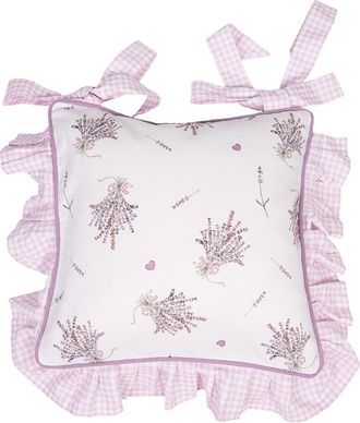 Clayre & Eef LAG25 Kissenbezug Sitzkissen 40x40 cm