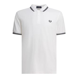 Comme Des Gar&ccedil;ons Wei&szlig;es Polo-Shirt mit Wing Tip Kragen - - Tops - Herren - Wei&szlig; - L