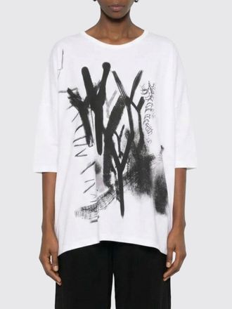 Yohji Yamamoto T-Shirt YS Femme couleur Blanc