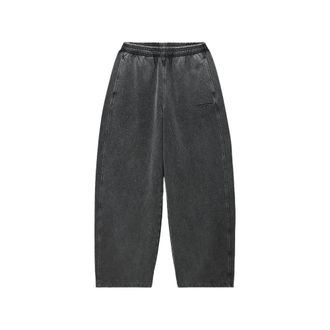 Alexander Wang Mid-Rise Oversized Sweatpants - - Trousers - Damen - Grau - M