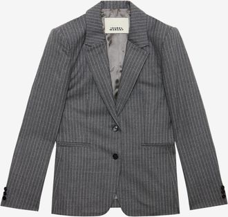 Isabel Marant Veste Reva - Femme - Gris - Taille 34 - Isabel Marant