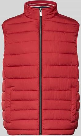Christian Berg Steppweste mit Stehkragen