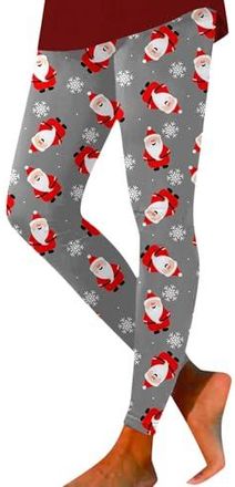 Generic Legging de sport 2026 pour femme - Motif imprim&eacute; exquis - Pour le fitness - Taille 4, gris, S