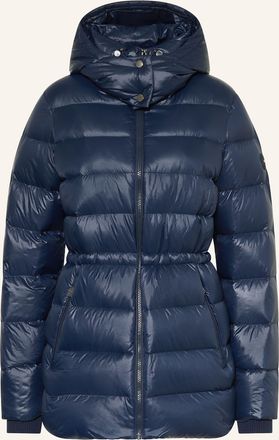 Tommy Hilfiger Daunenmantel Mit Abnehmbarer Kapuze blau