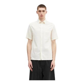 Sams&oslash;e & Sams&oslash;e Short Sleeve Shirts - - Shirts - Herren - Beige - L