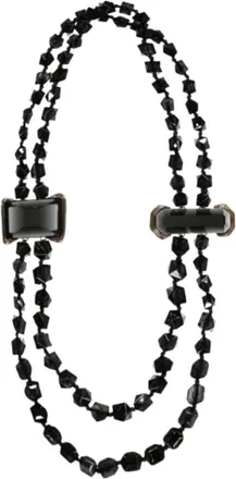 Max Mara Femme, Accessoires, Noir, Taille: ONE Size Collier Noir Bijoux Élégant