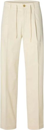 Selected Homme, Pantalons, Beige, Taille: S Slh190-Reg Leroy Pleat Pant