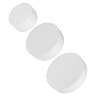 Holibanna Alipis 3 St&uuml;ck Schaumkuchenmodell Wiederverwendbarer Schaumstoff Kunstkuchen &Oslash;10 20cm Selbstgemacht Kuchenattrappe f&uuml;r Kuchendekorationen &Uuml;bung von Fo