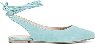 Caf&egrave;noir Cafe Noir BALLERINE EN CUIR DAISS&Eacute; AVEC ESCLAVE - C1XG5911, Eau de mer., 37 EU