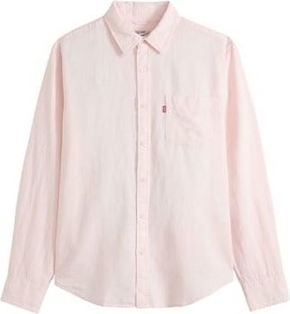 Levi's Chemise col classique en lin et coton m&eacute;lang&eacute;s
