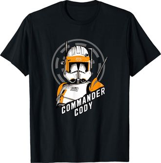 Star Wars Commander Cody Bust Logo T-Shirt