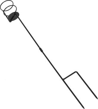 Amosfun Metall Getr&auml;nkehalter f&uuml;r Balkon und Garten Kompakter Flaschenst&auml;nder f&uuml;r Outdoor Picknick und Camping Vielseitiger Becher Gew&uuml;rzhalter f&uuml;r Terrasse u