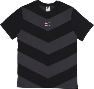Nike Sportswear Allover Print Air T-Shirt - - Sport - Herren - Schwarzk - XL