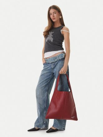 Patrizia Pepe Handtasche Patrizia Pepe 8B0321/L148-B861 Dunkelrot