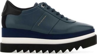 Stella McCartney Femme, Chaussures, Bleu, Taille: 35 EU Sneak-Elyse Platform Baskets