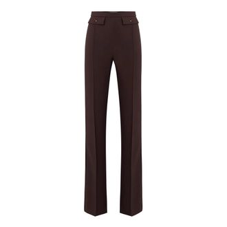 Elisabetta Franchi Palazzo-Hosen - - Trousers - Damen - Braun - S