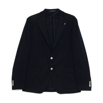 Tagliatore Marineblauer Blazer - - Jackets - Herren - Blau - 3XL