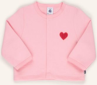 Petit Bateau Petit Bateau Sweatjacke rosa