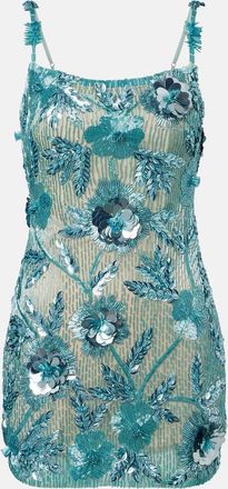 Rachel Gilbert Verziertes Minikleid Pierre