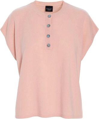 Bitte Kai Rand Femme, Pulls, Rose, Taille: 46 FR Blouse en maille de cachemire