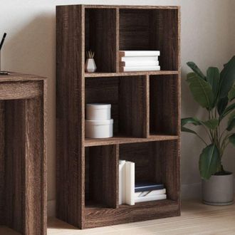 vidaXL vidaXL Biblioth&egrave;que ch&ecirc;ne marron 57x28,5x107,5 cm bois