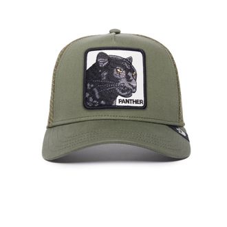 Goorin Brothers Trucker Hat Herren - Mesh Baseball Snapback Cap - The Farm, Olive (The Panther), Einheitsgre