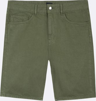 Faguo Short en jean kaki - PARROY