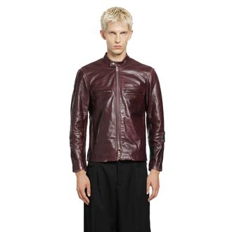 Enfants Riches Deprimes Side B Leather Jacket