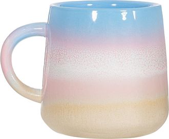Sass & Belle Pastellfarbene Ombré-Tasse, Blau und Rosa