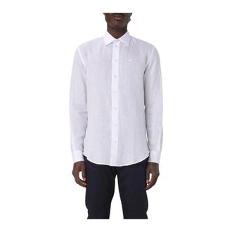 Emporio Armani Klassisches Wei&szlig;es Hemd - - Shirts - Herren - Wei&szlig; - L