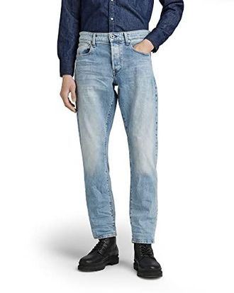 G-Star Homme Jean 3301 Regular Tapered, Bleu (lt indigo aged 51003-C052-8436), 34W / 34L
