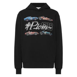 Philipp Plein Homme, Sweatshirts et sweats &agrave; capuche, Noir, Taille: 3XL SweaT-shirt &agrave; capuche