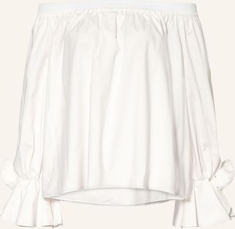 Essentiel Off-Shoulder-Bluse Jofie weiss