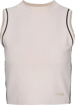 Guess Femme, Tops, Beige, Taille: 42 FR V6Gp17 K3215 Top